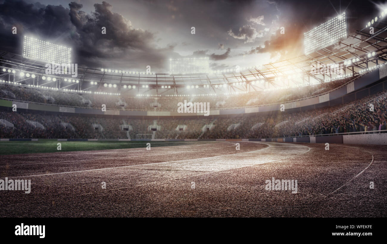 Sports arena floodlight hi-res stock photography and images - Alamy