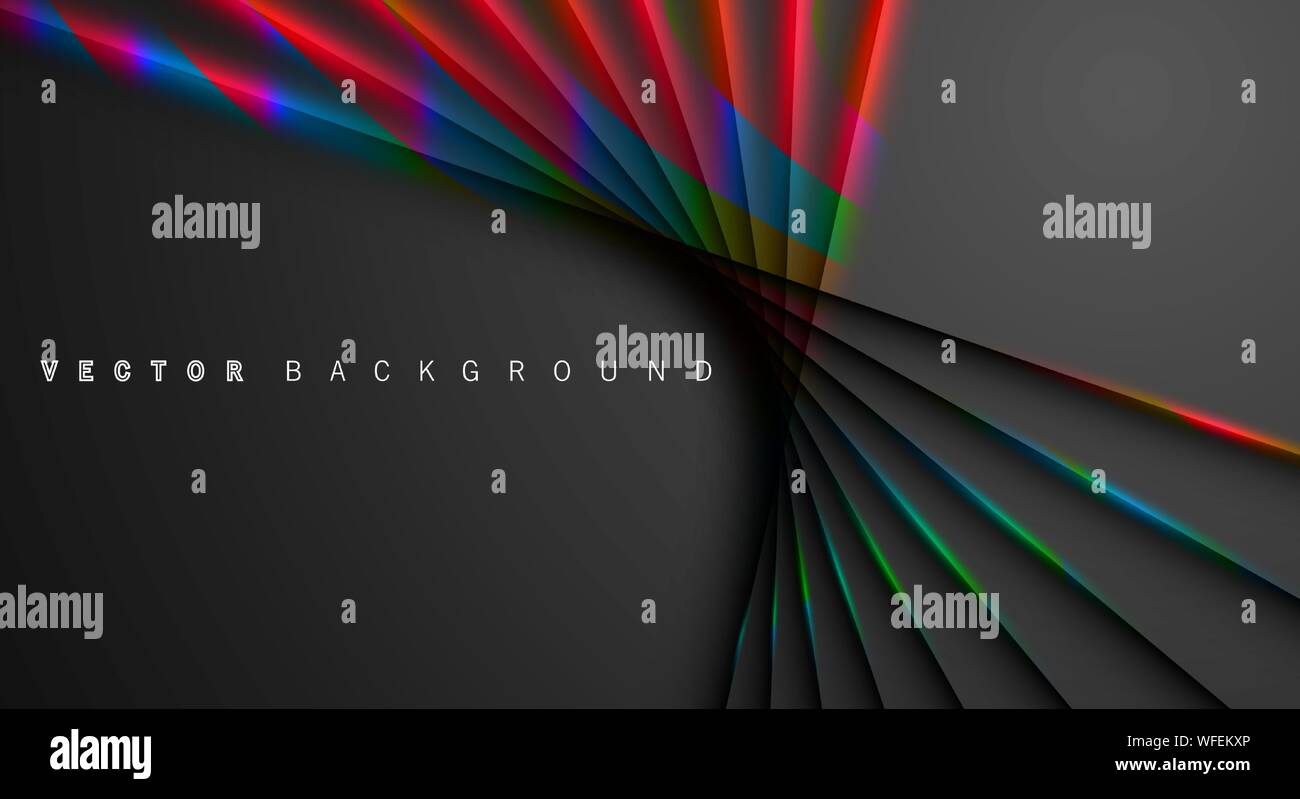 Set a banner background for your design. shadow of a light line ...