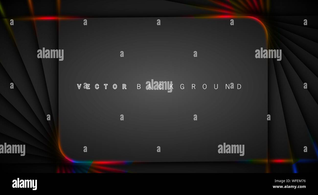 Set a banner background for your design. shadow of a light line ...