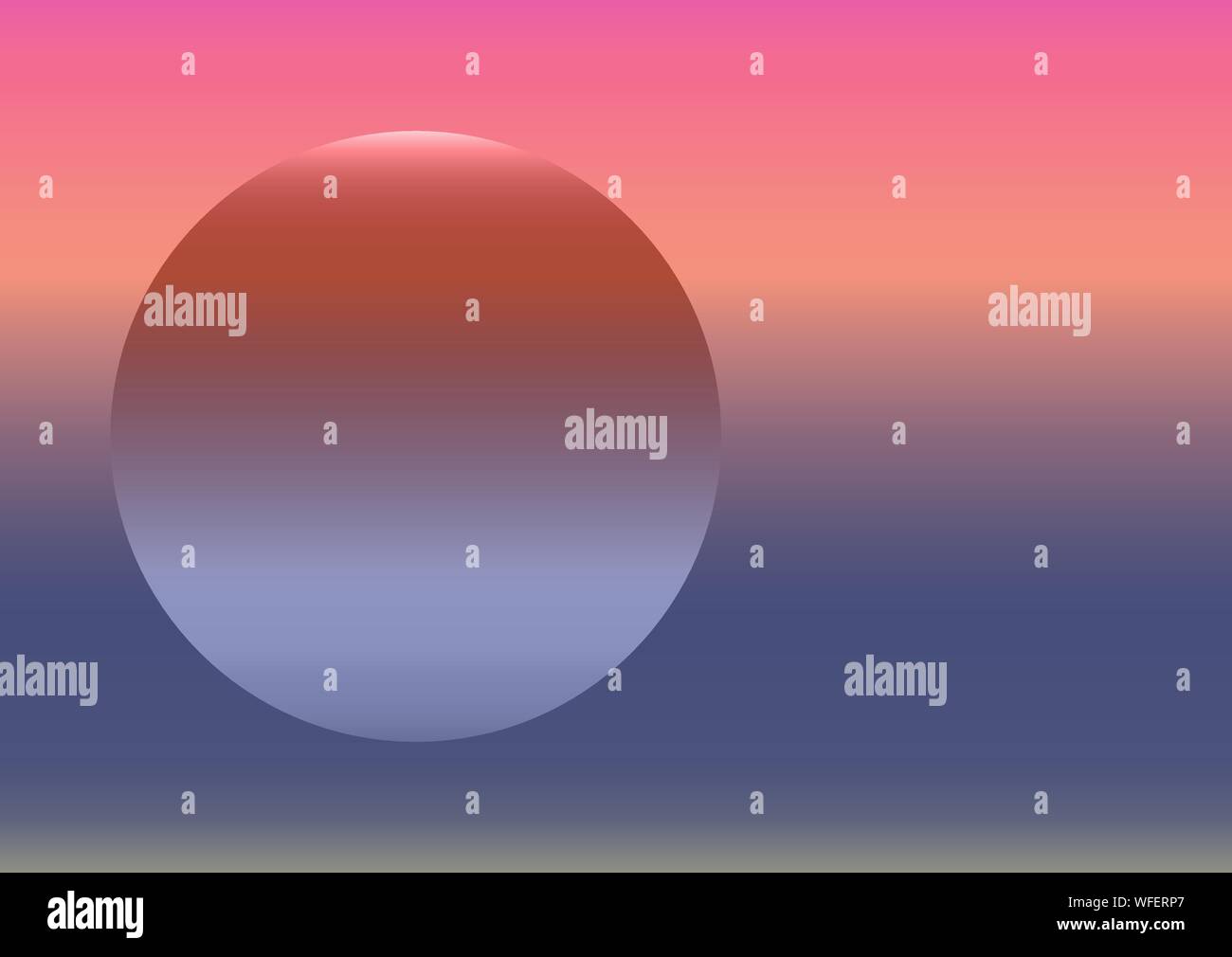 Abstract background using gradients. Space landscape. Colorful vector ...