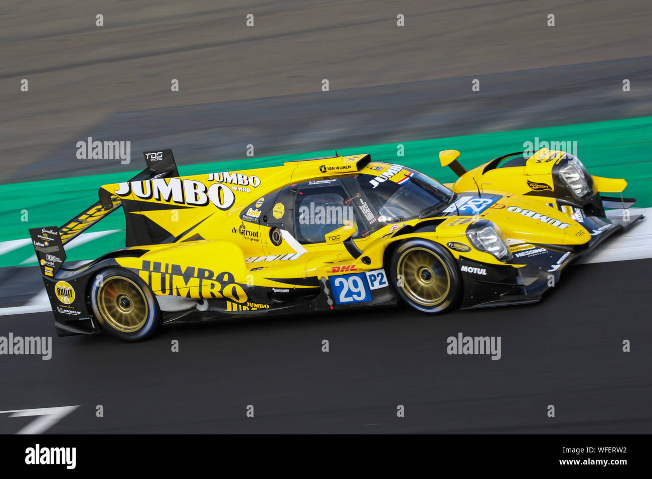 The #29 Racing Team Nederland Oreca 07-Gibson of Frits Van Eerd, Guido ...