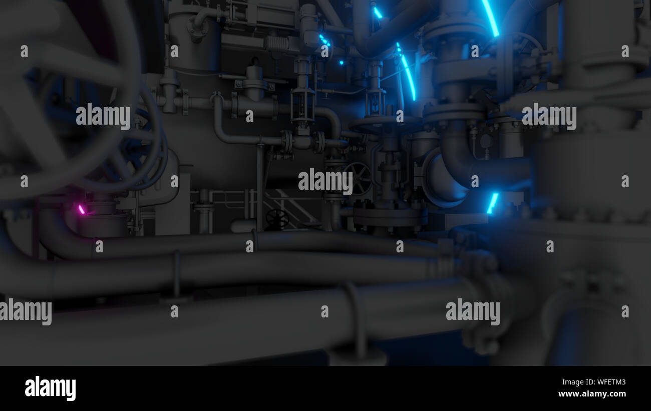 3d laser pipe and gas hi-res stock photography and images - Alamy