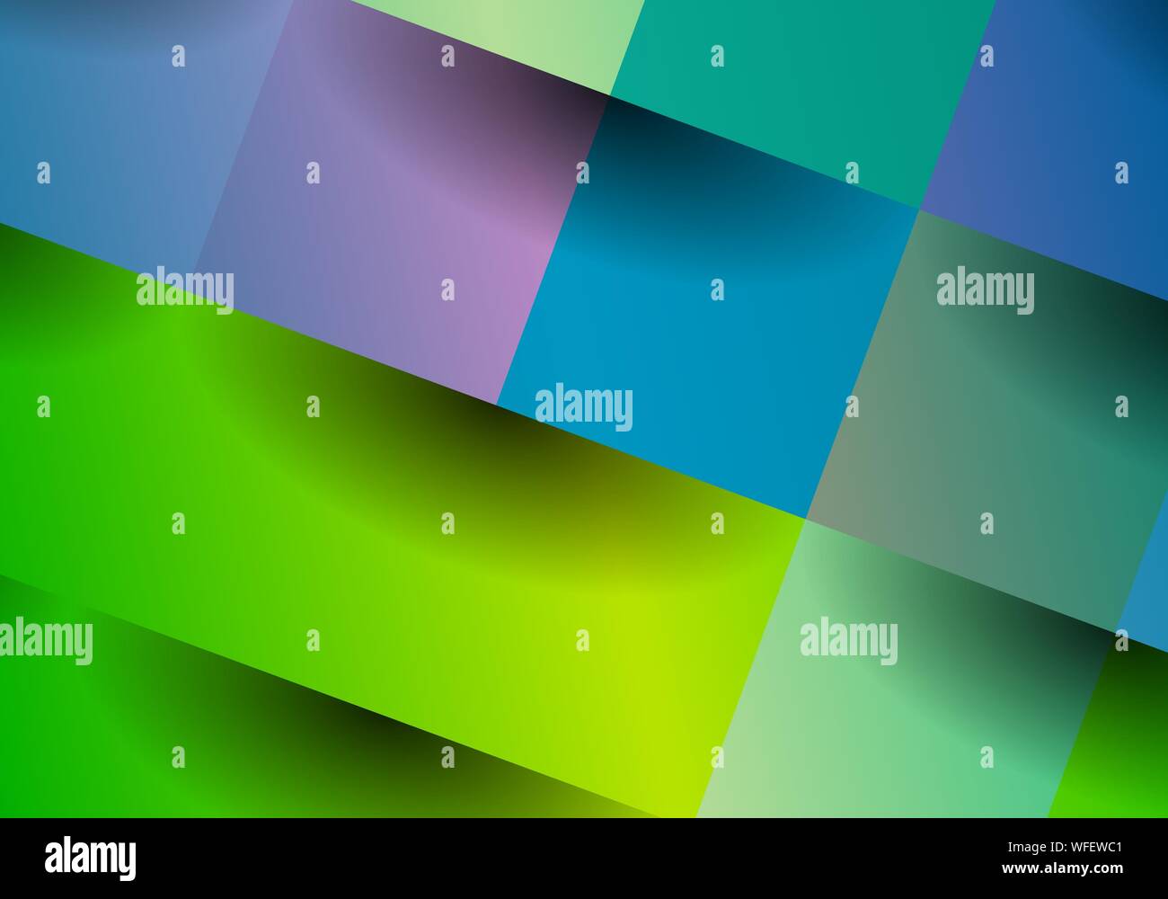 abstract, colorful background with square frames. Geometric vector ...