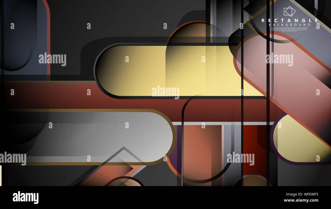 Abstract background Round rectangle in brick and stone colors Stock ...
