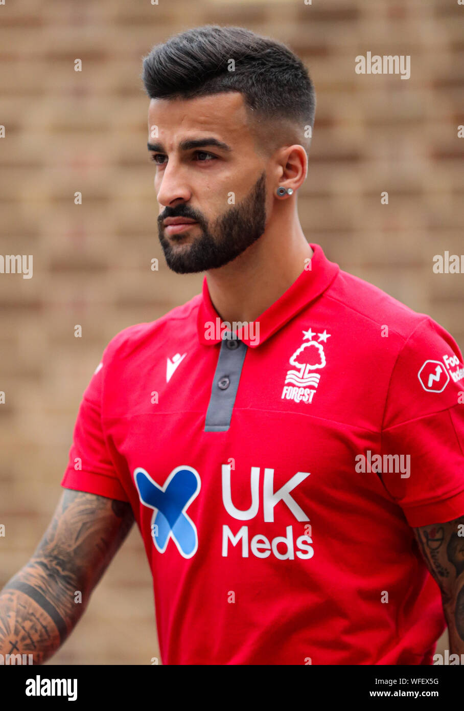 Nottingham Forest's Tiago Silva ahead of the Sky Bet Championship match ...