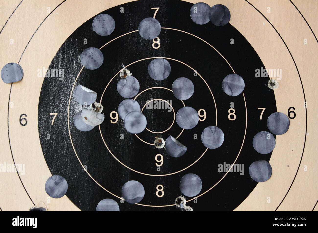 Target With Bullet Hole High Resolution Stock Photography and Images ...