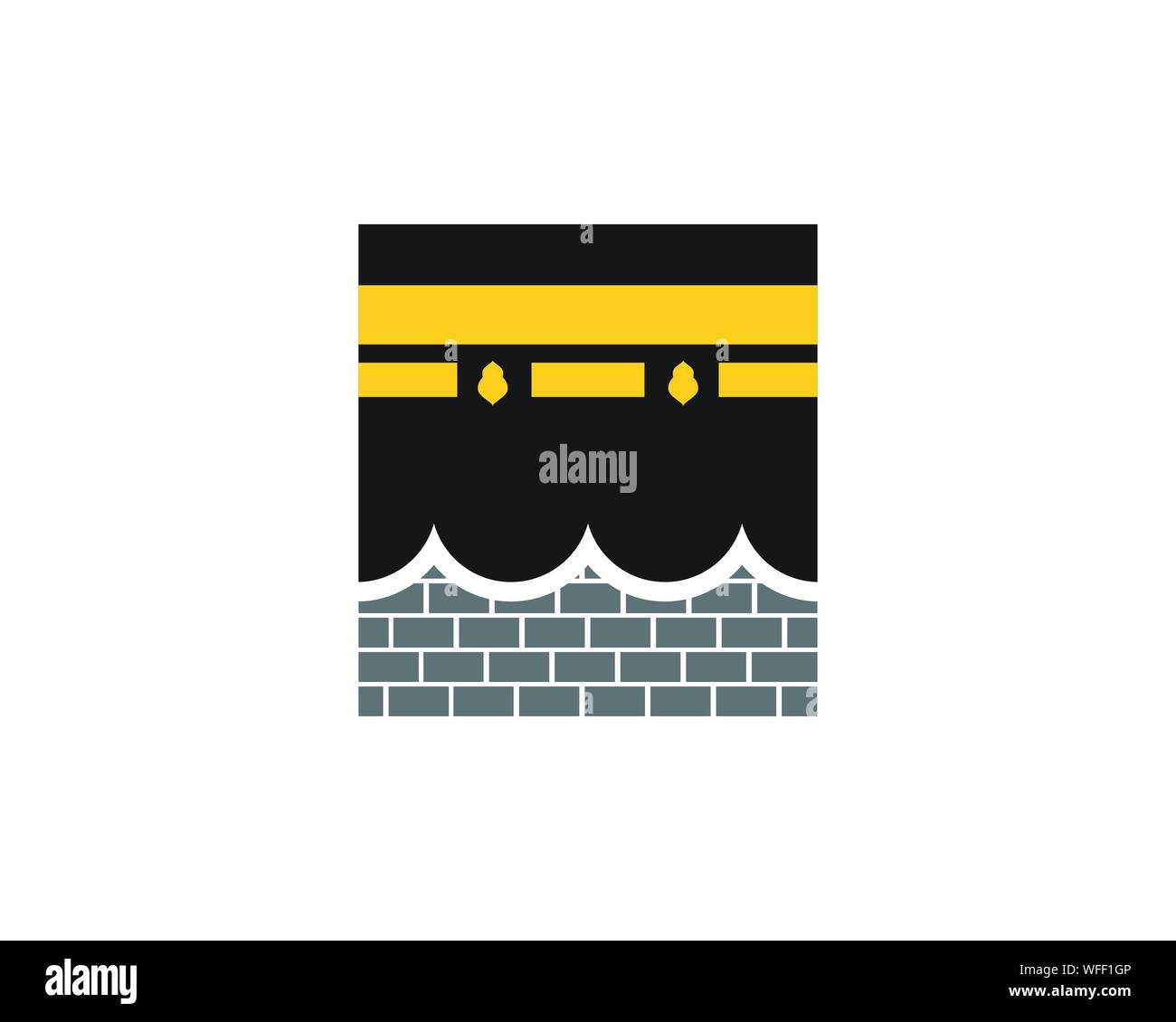 Kaaba vector vectors hi-res stock photography and images - Alamy