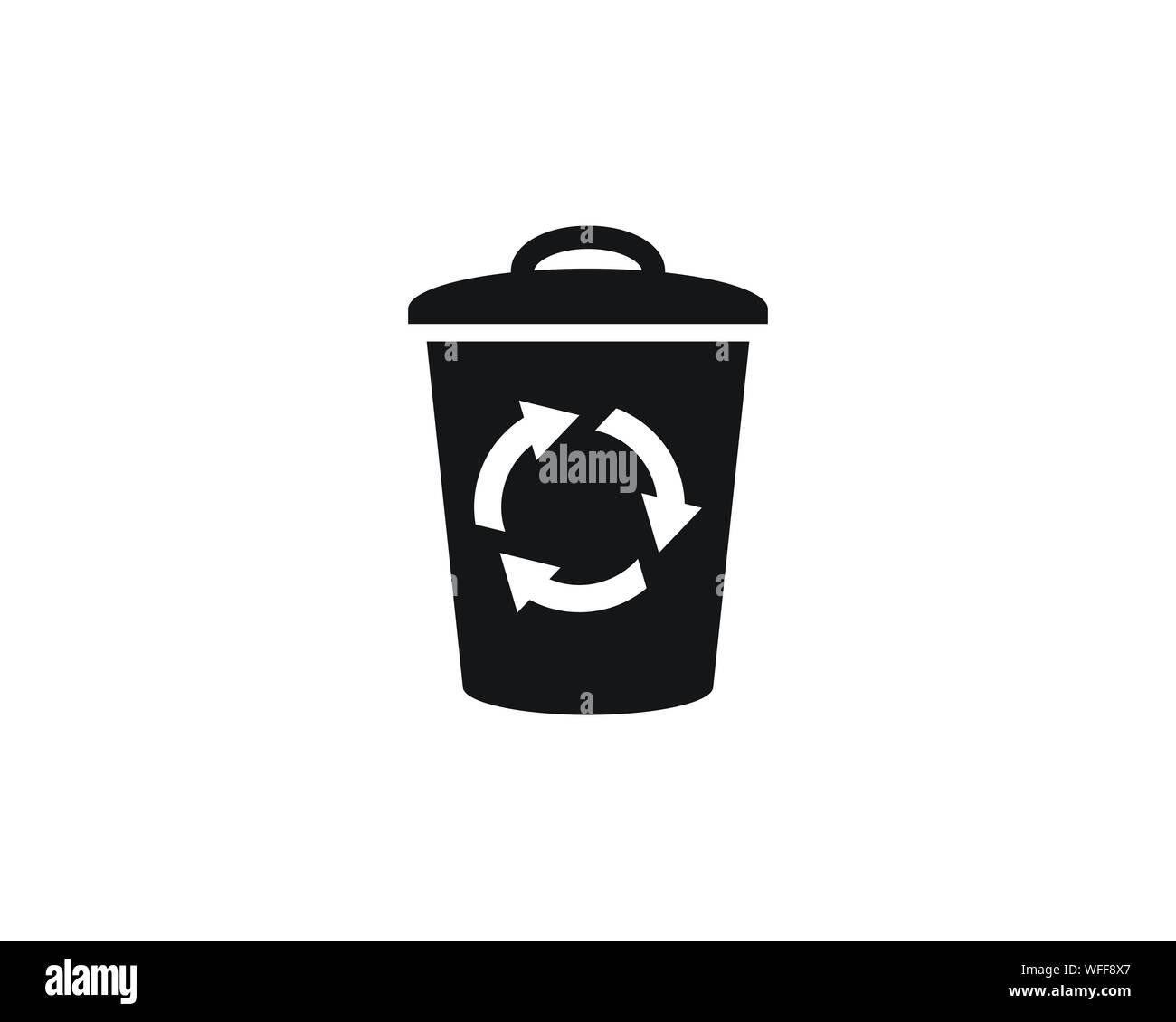 trash icons vector illustration design template Stock Vector Image ...