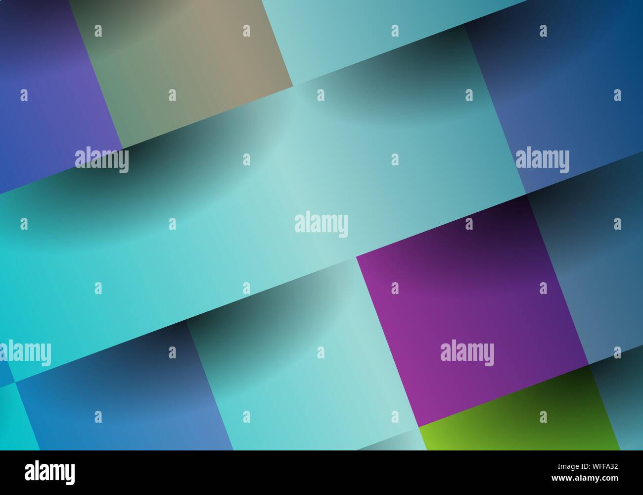 abstract, colorful background with square frames. Geometric vector ...