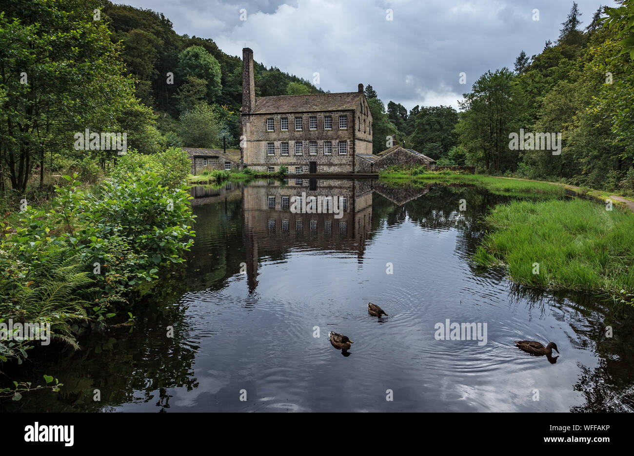 National trust hardcastle crags hi-res stock photography and images - Alamy