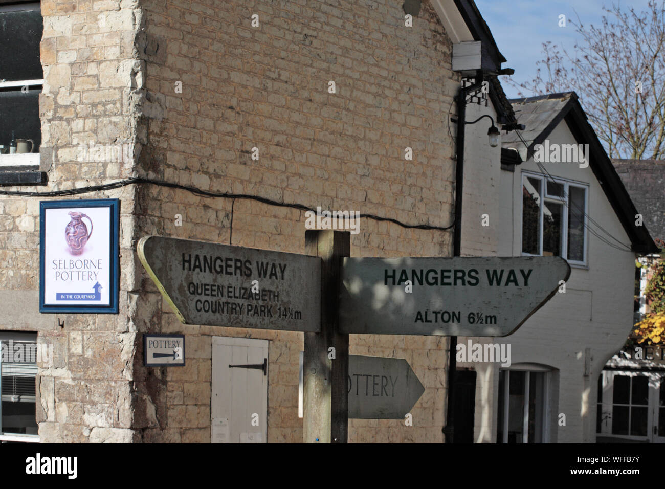 Selborne and the hangers hi-res stock photography and images - Alamy