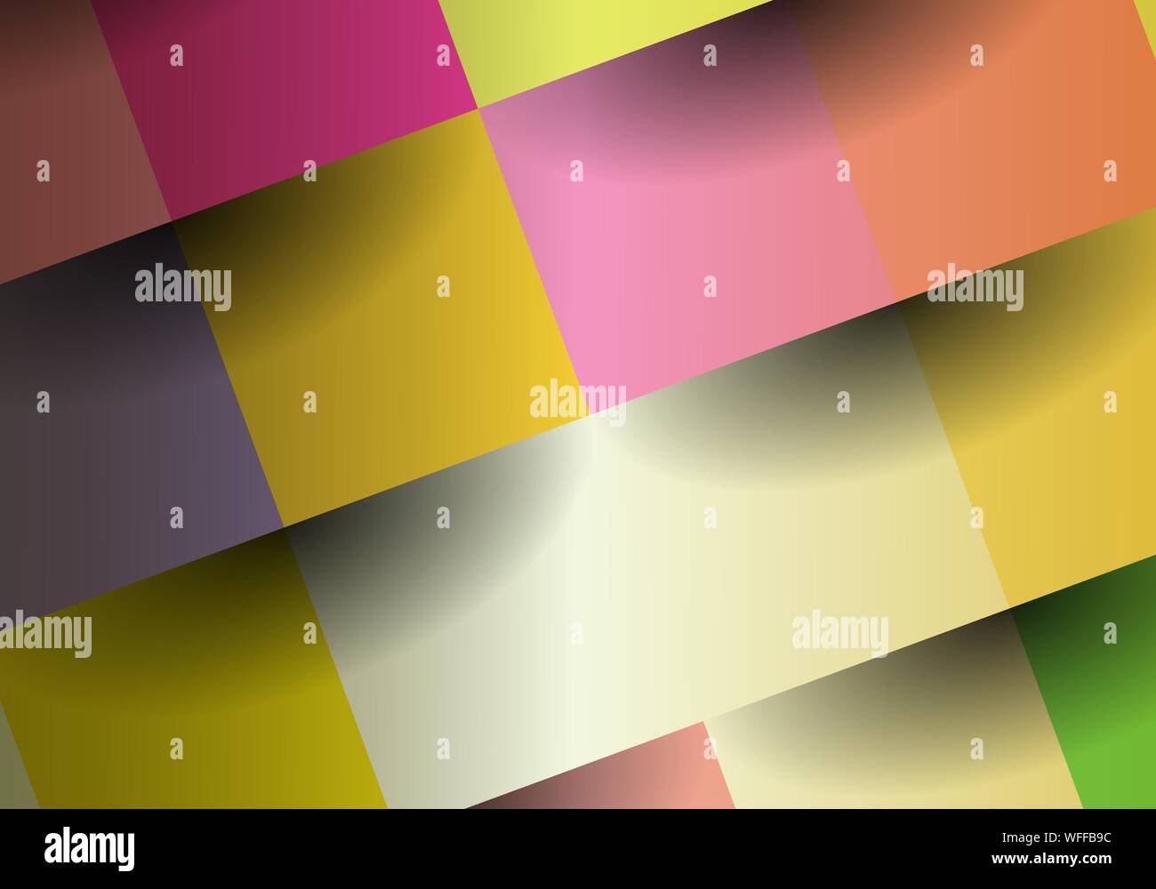 abstract, colorful background with square frames. Geometric vector ...