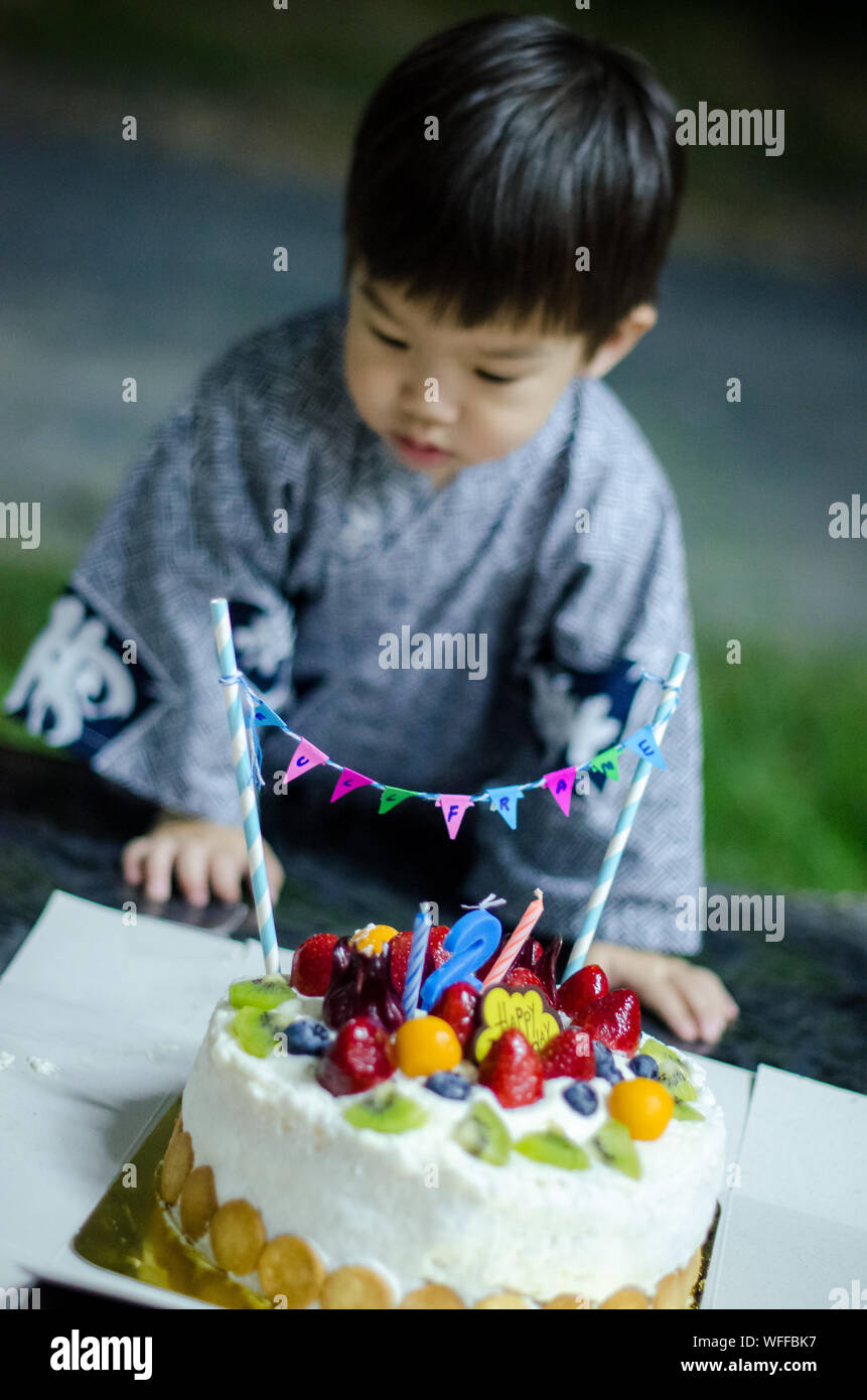 Boy birthday cake hi-res stock photography and images - Alamy