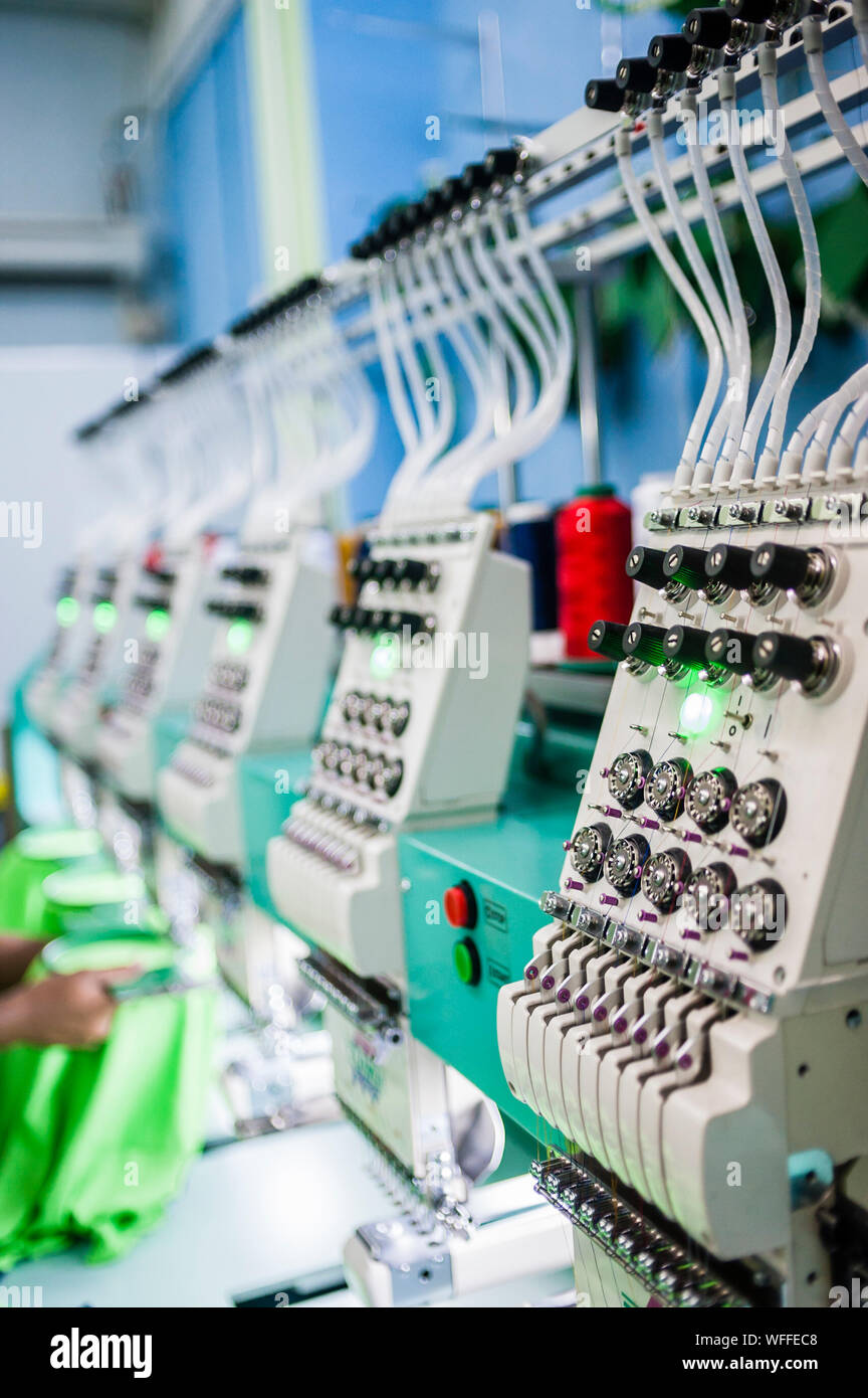 Textile Manufacturing High Resolution Stock Photography and Images - Alamy