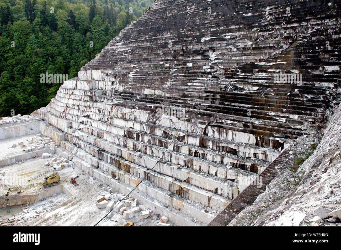 White quarry hi-res stock photography and images - Alamy