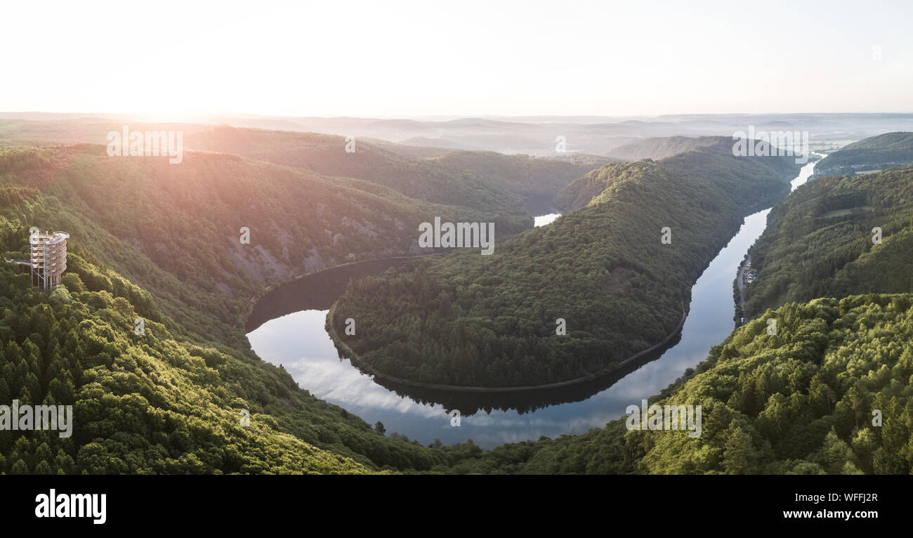 Saarland aerial view hi-res stock photography and images - Alamy