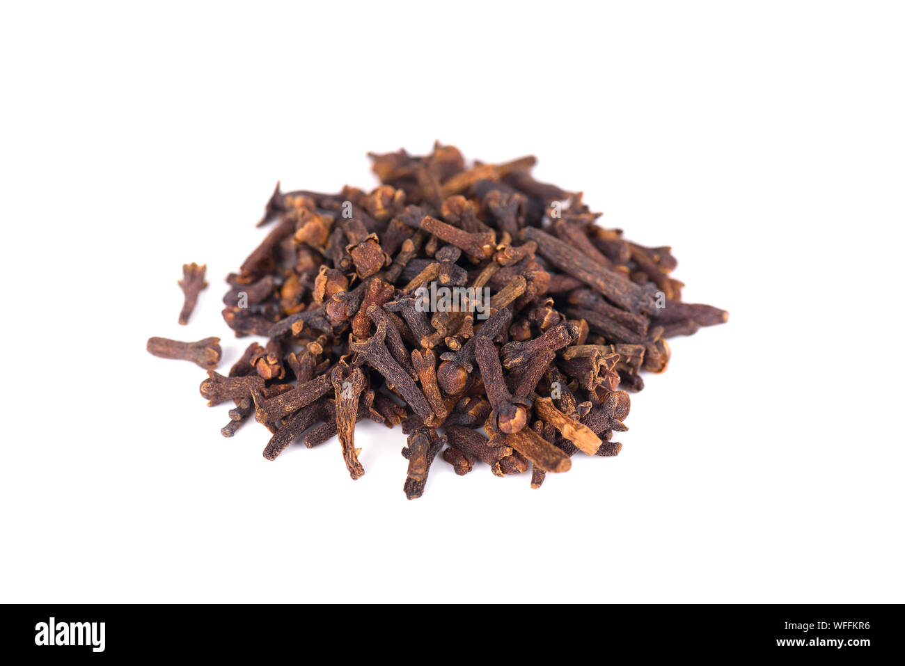 Spice cloves isolated on white background. Carnation. Spice Stock Photo ...