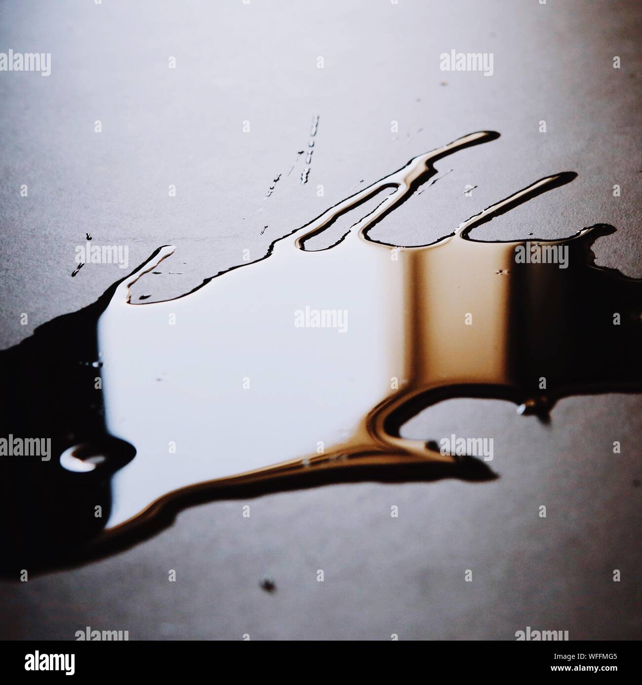 Spilled Liquid High Resolution Stock Photography and Images - Alamy