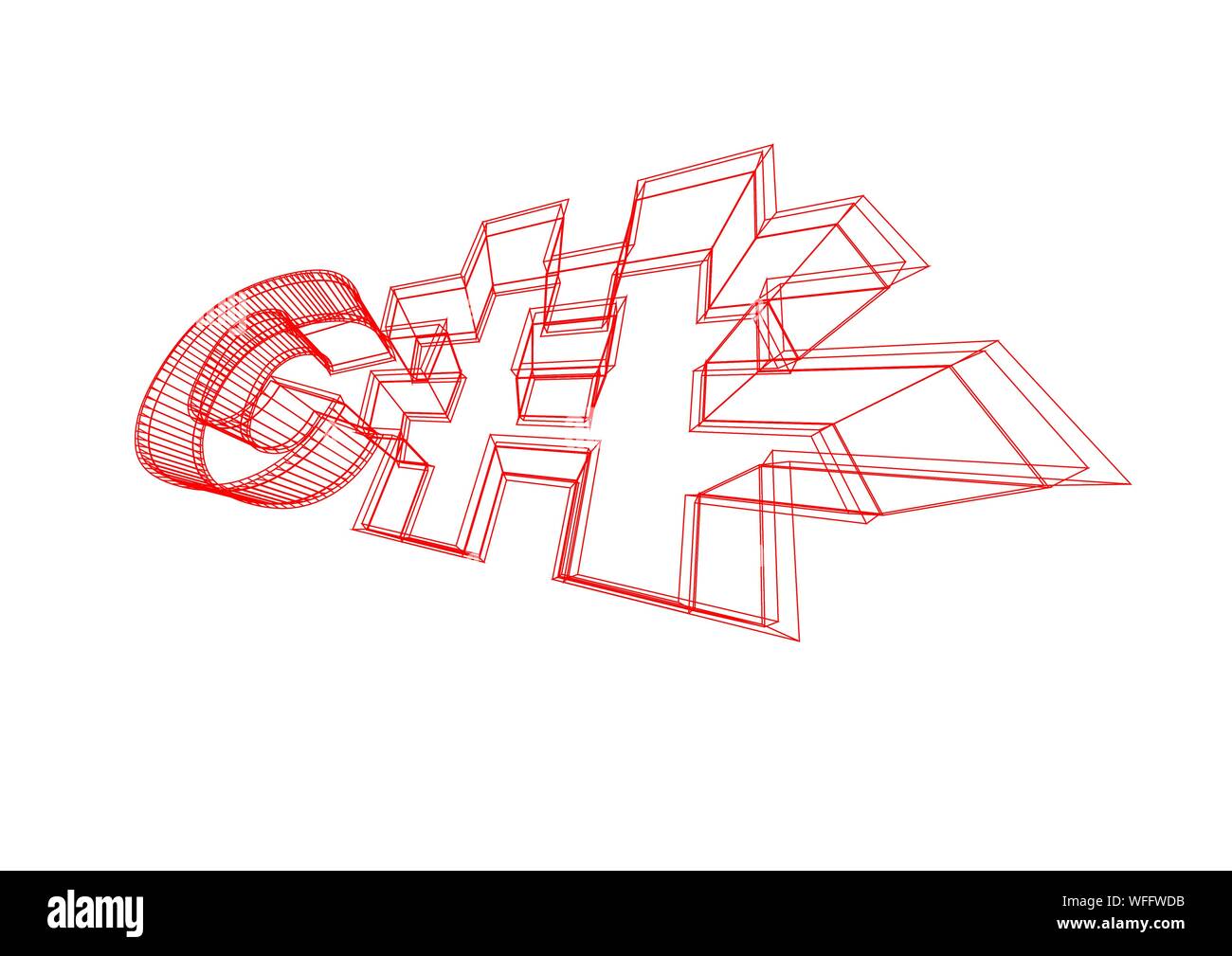 Learn c sharp Stock Vector Images - Alamy
