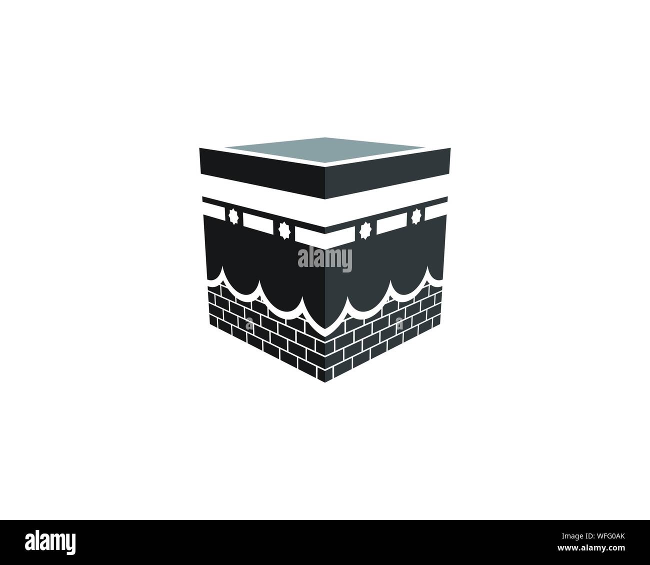 kaaba vector illustration icon design template Stock Vector Image & Art ...