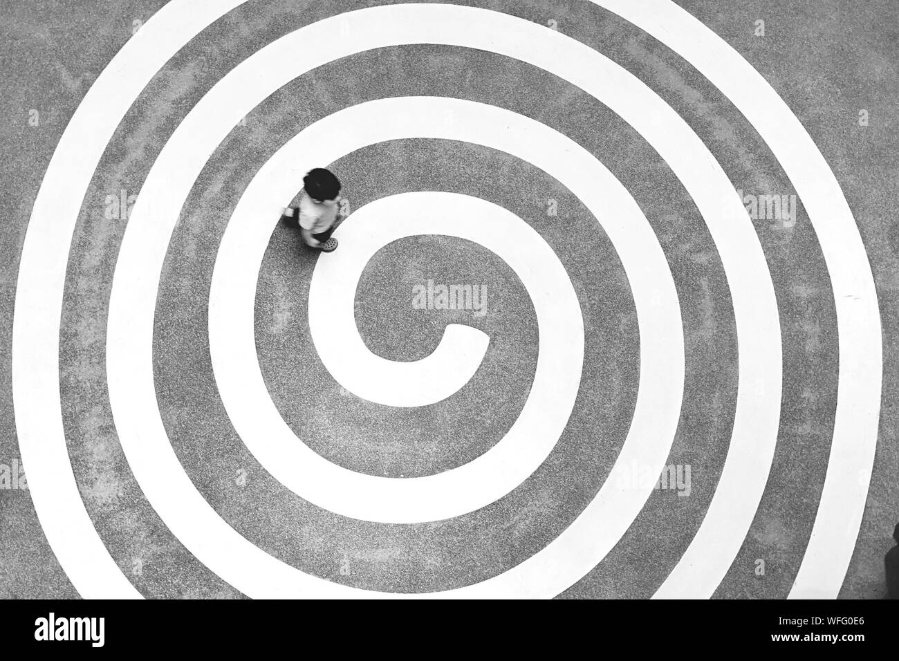 Spiral markings hi-res stock photography and images - Alamy