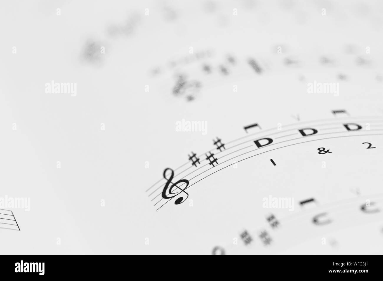 Full Sheet Music High Resolution Stock Photography and Images - Alamy