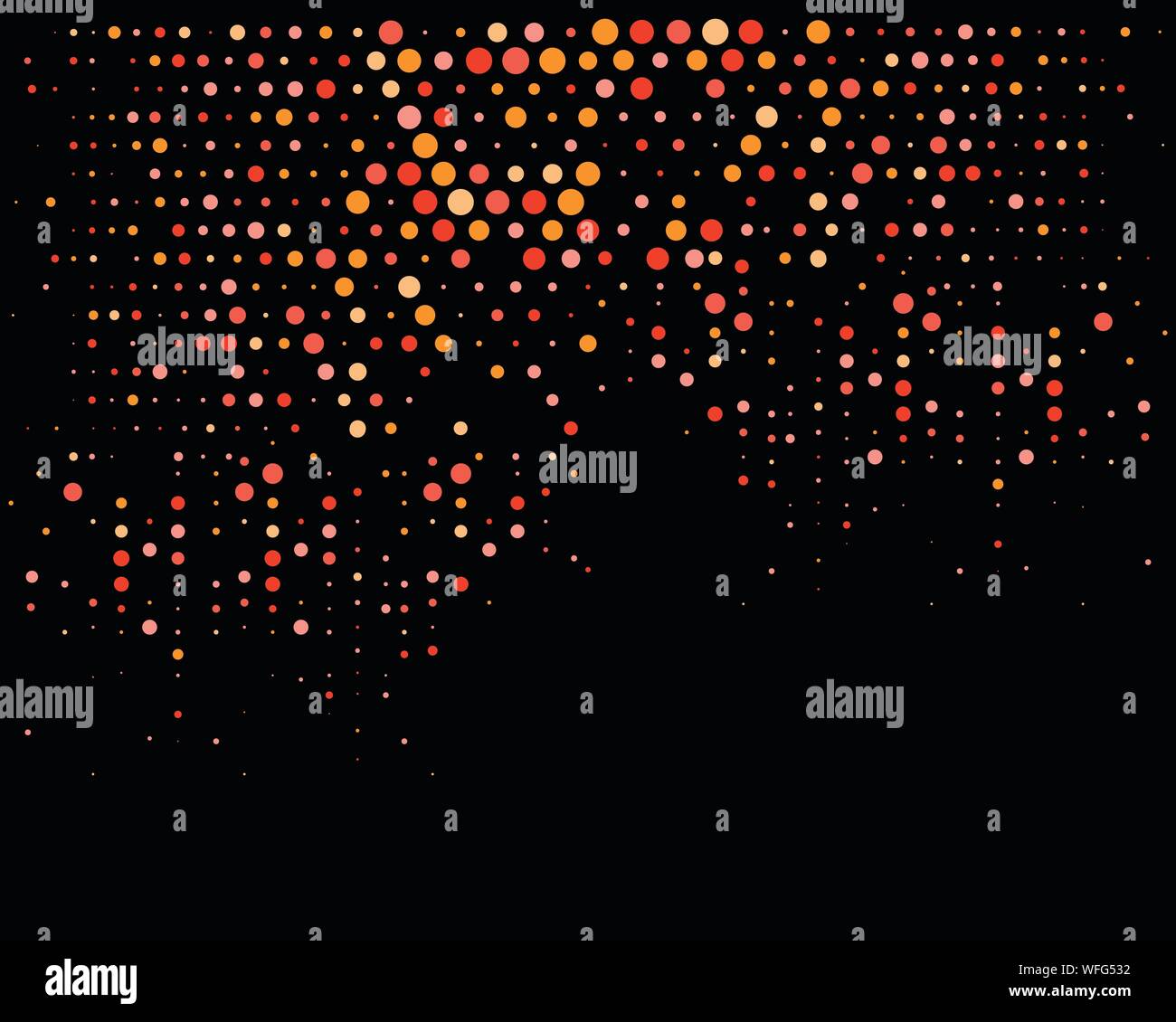 Dots vector background illustration design template Stock Vector Image ...