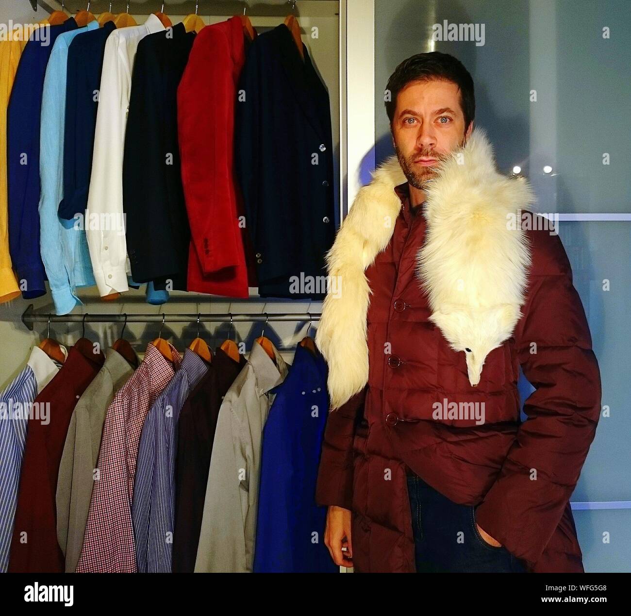 Standing closet hi-res stock photography and images - Alamy