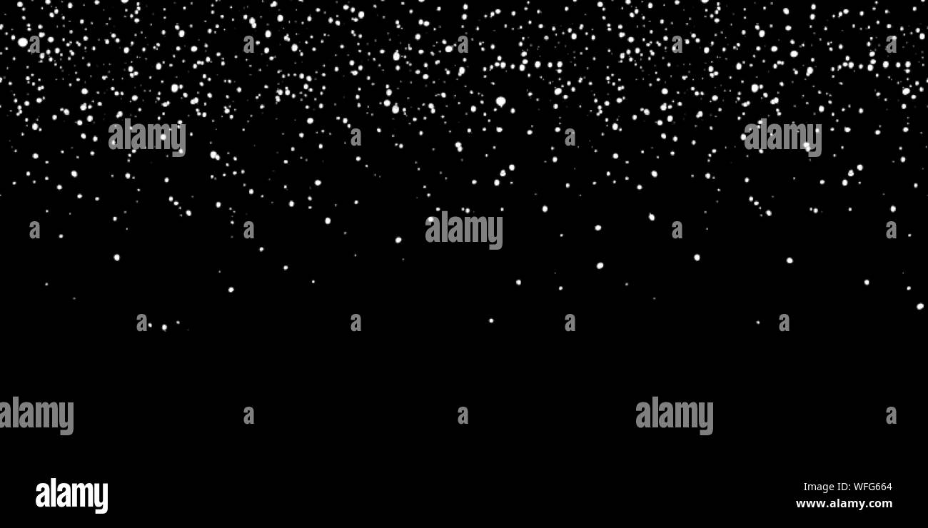 Seamless snowfall overlay falling hi-res stock photography and images ...