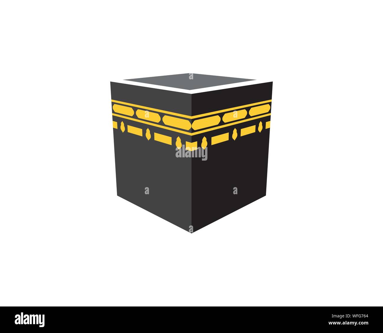 kaaba vector illustration icon design template Stock Vector Image & Art ...