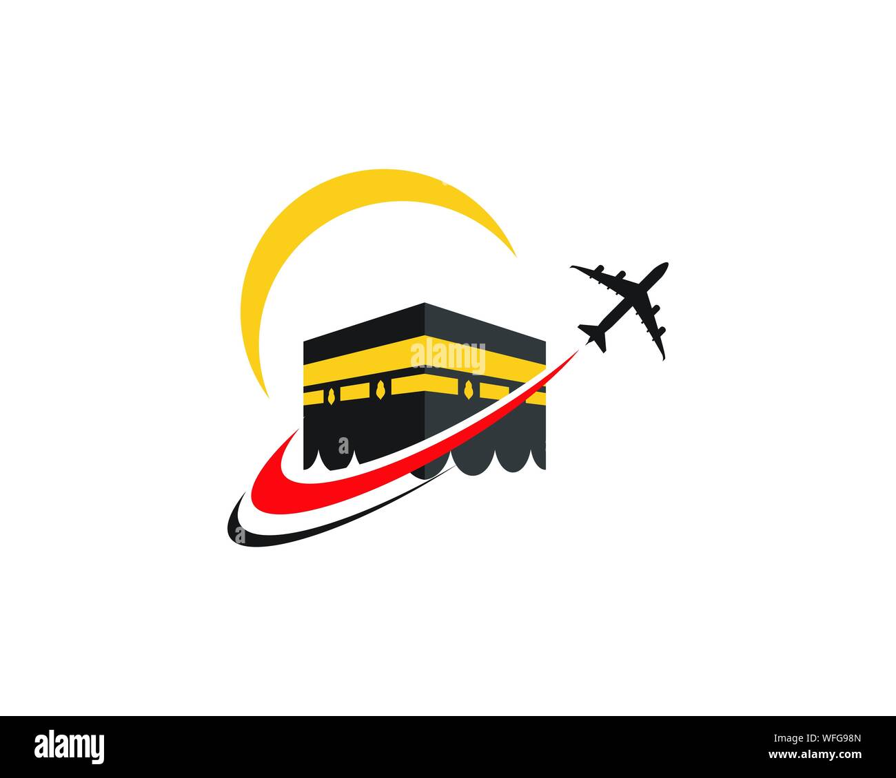 kaaba vector illustration icon design template Stock Vector Image & Art ...