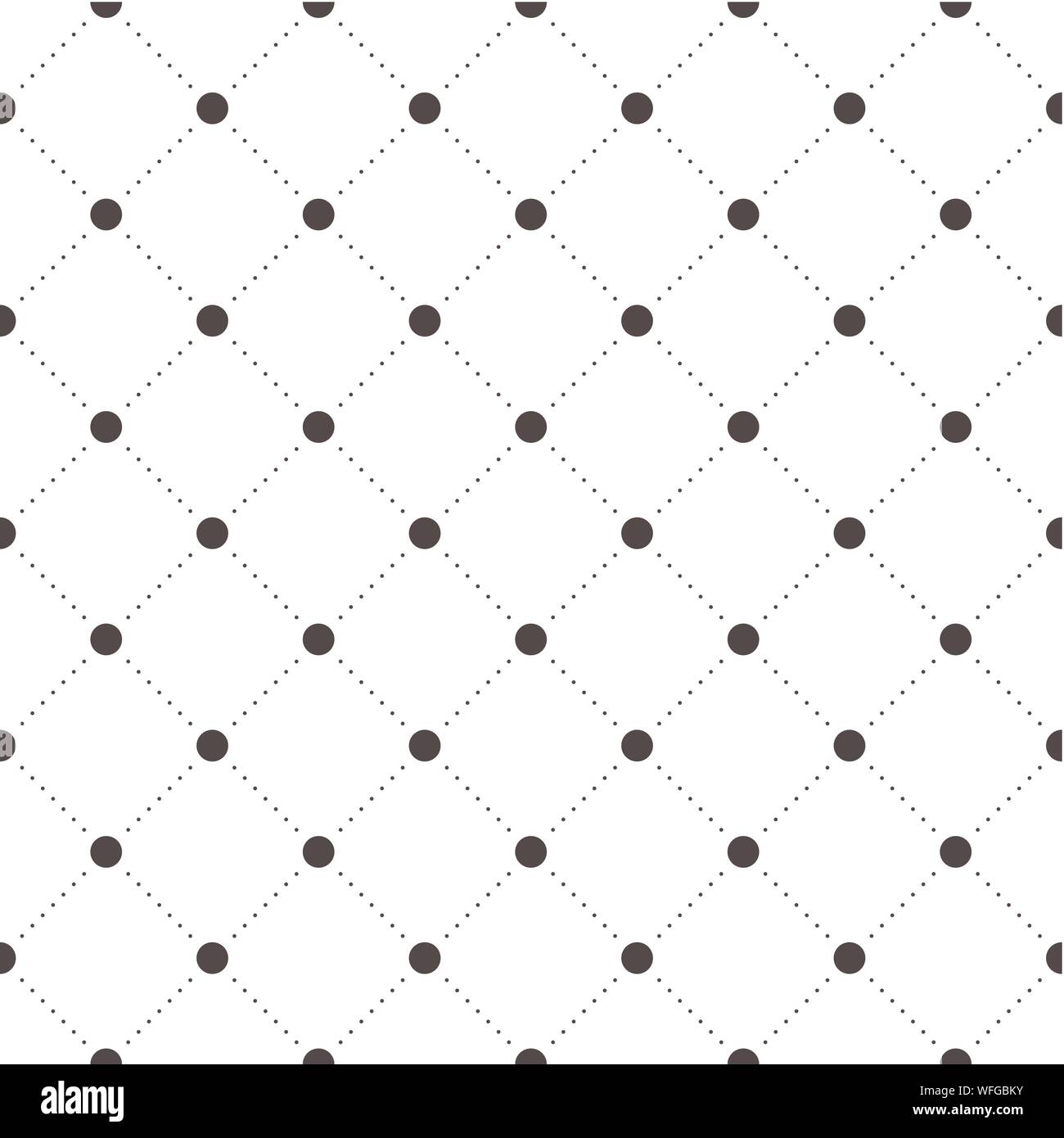 Black veil seamless pattern on white background Stock Vector Image ...