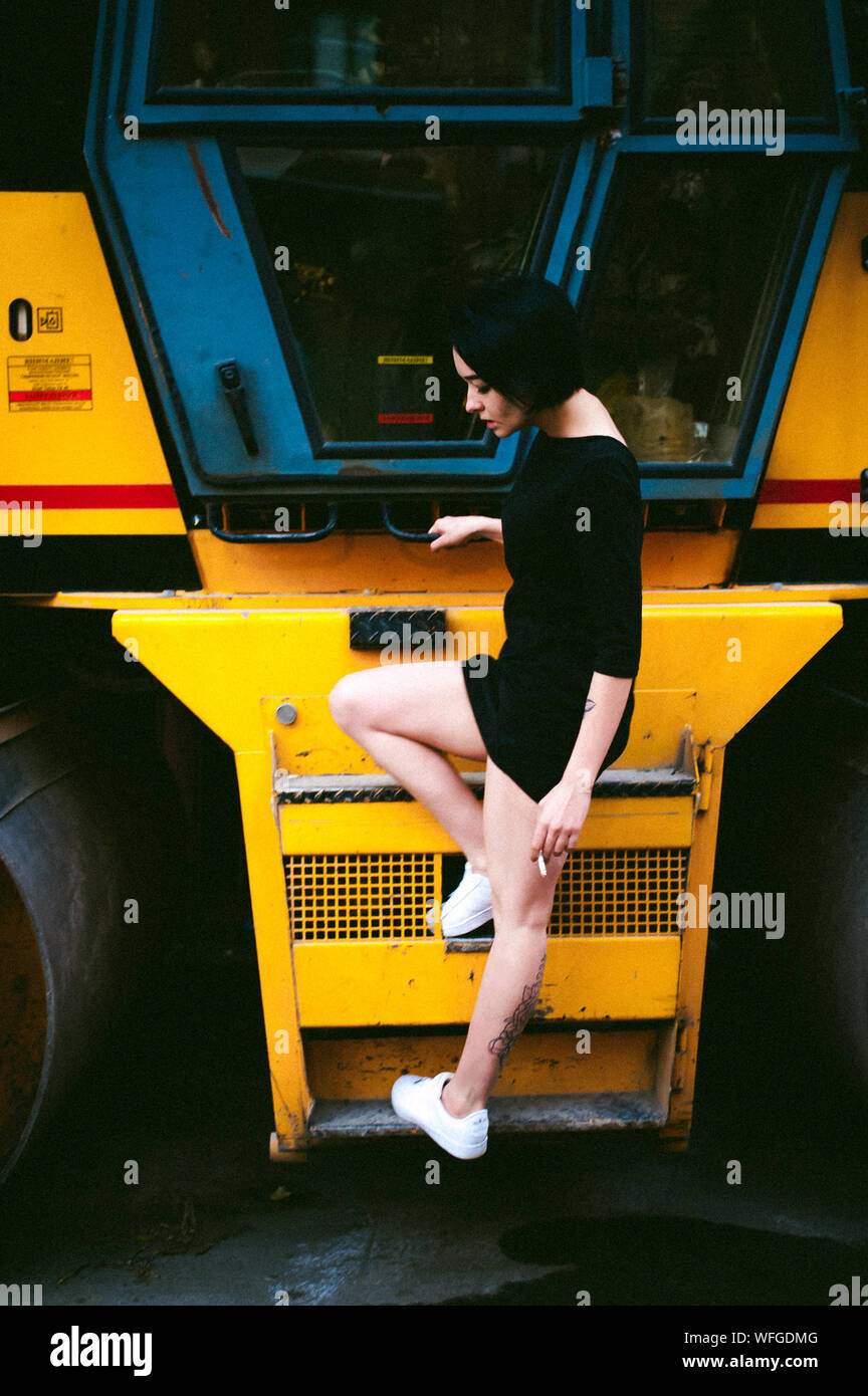 Vehicle Step High Resolution Stock Photography and Images - Alamy