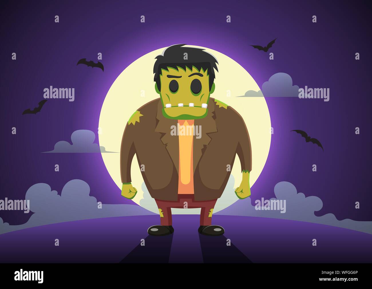 Frankenstein monster vector vectors hi-res stock photography and images ...