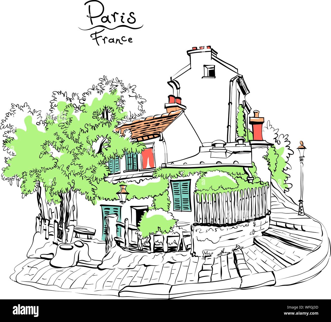 Famous parisian Cut Out Stock Images & Pictures - Alamy