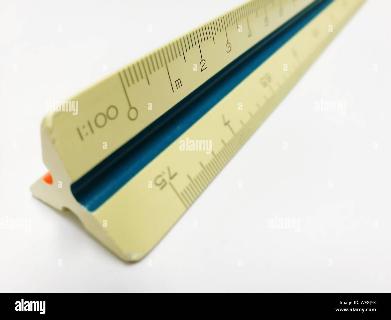 Ruler on white background hi-res stock photography and images - Alamy