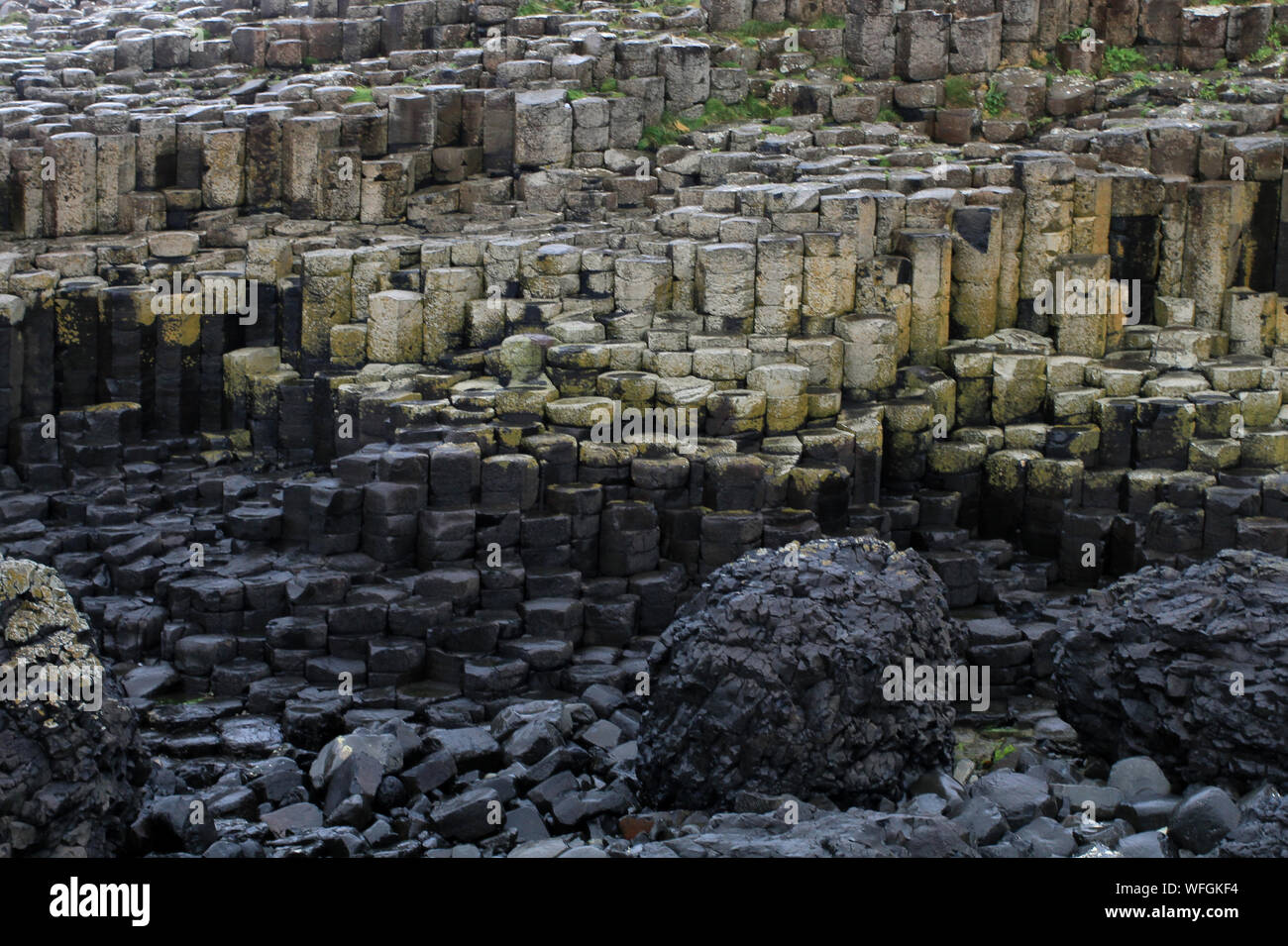 Black rock ruins hi-res stock photography and images - Alamy
