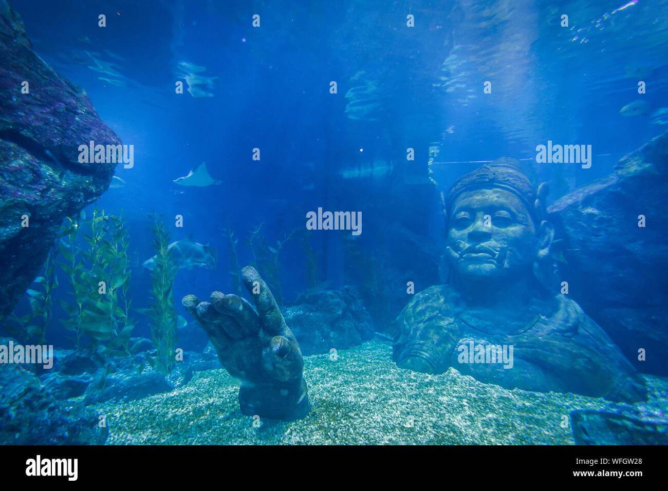 Large fish statue hi-res stock photography and images - Alamy
