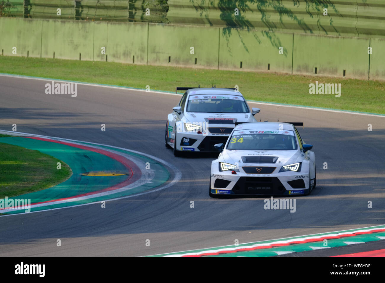 MATTEO GRECO (SCUDERIA DEL GIRASOLE CUPRA TCR SEQ #34) during Tcr Italy ...