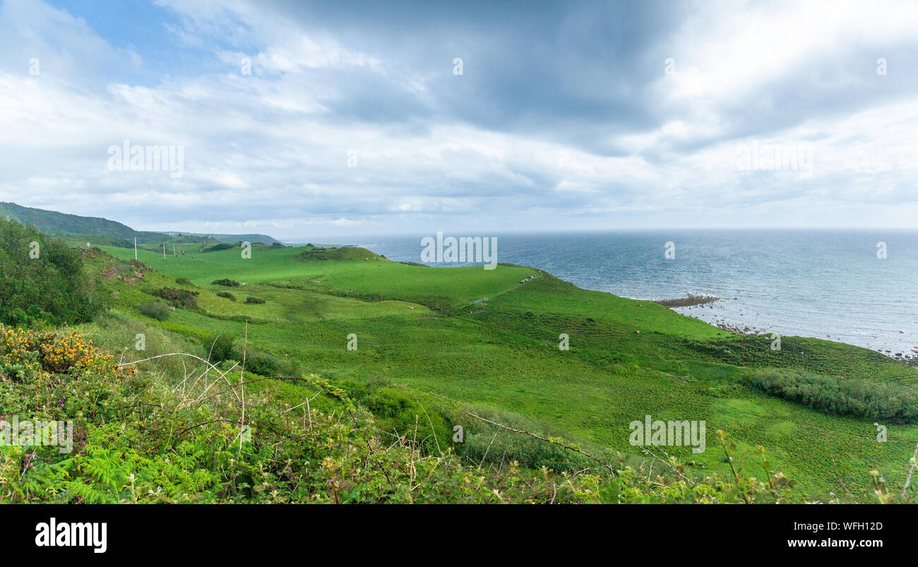 Coastal landscape, Isle of Arran, Scotland, United Kingdom Stock Photo ...