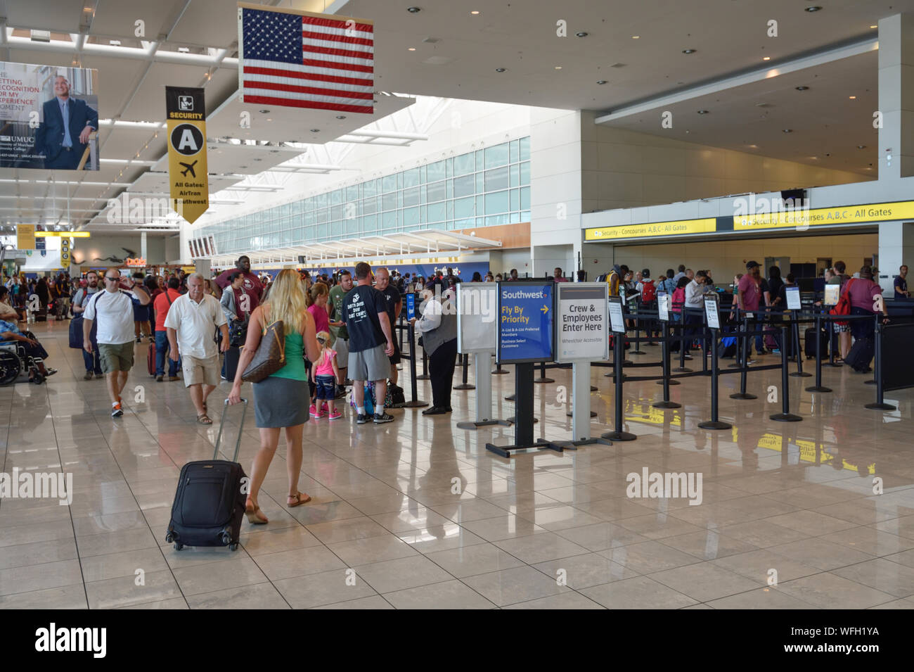 Bwi airport hi-res stock photography and images - Alamy