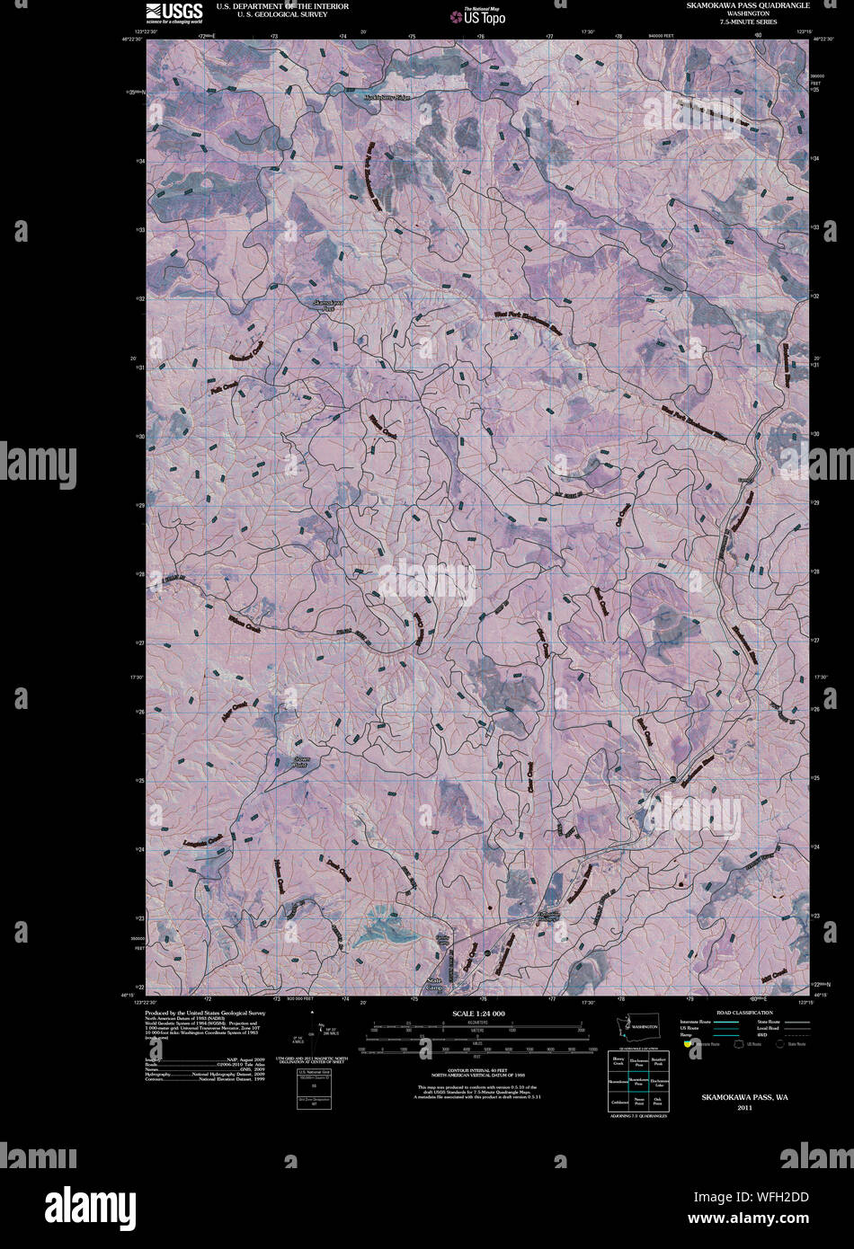 Map of skamokawa hi-res stock photography and images - Alamy