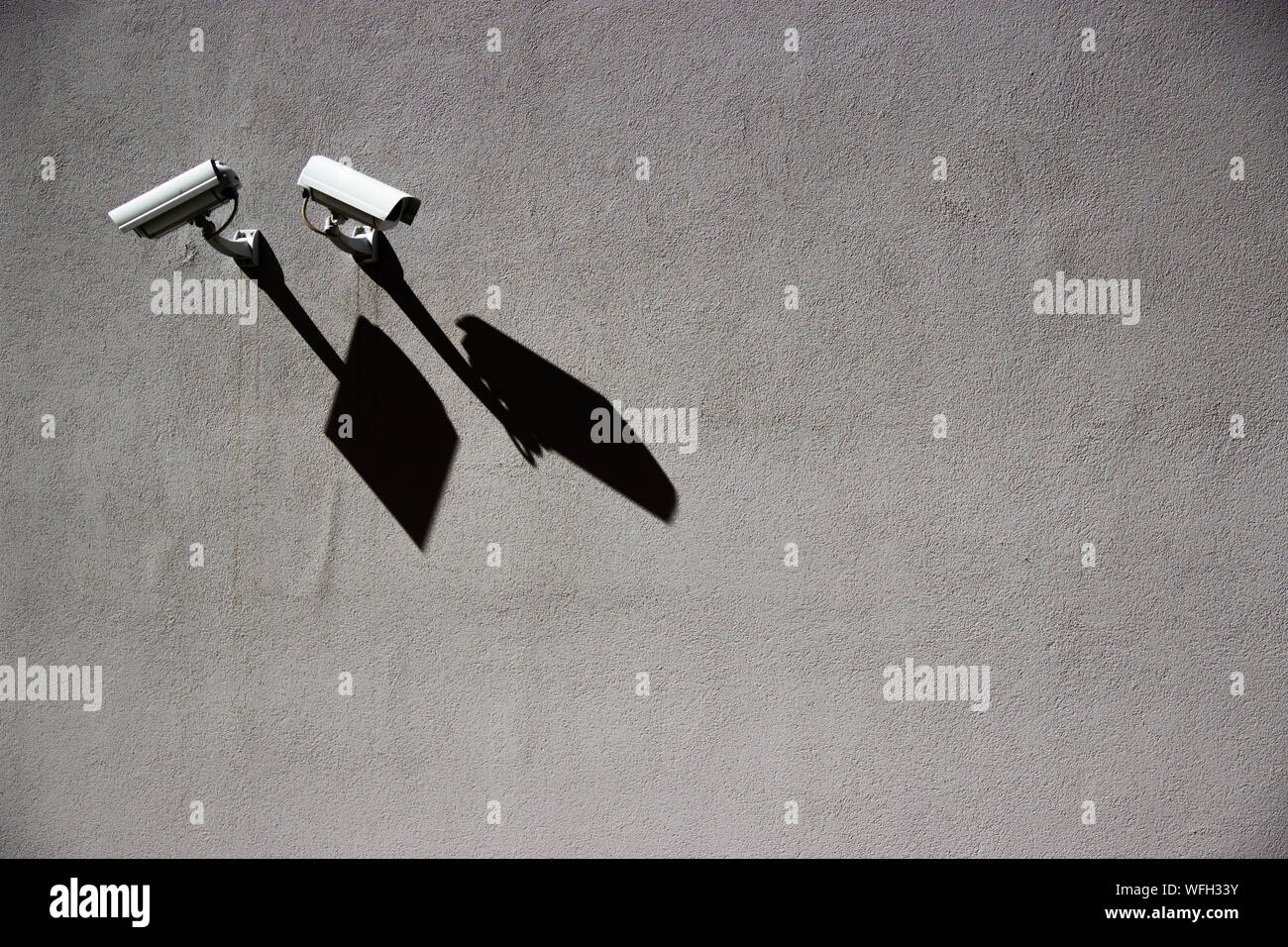 Surveillance cameras shadow hi-res stock photography and images - Alamy