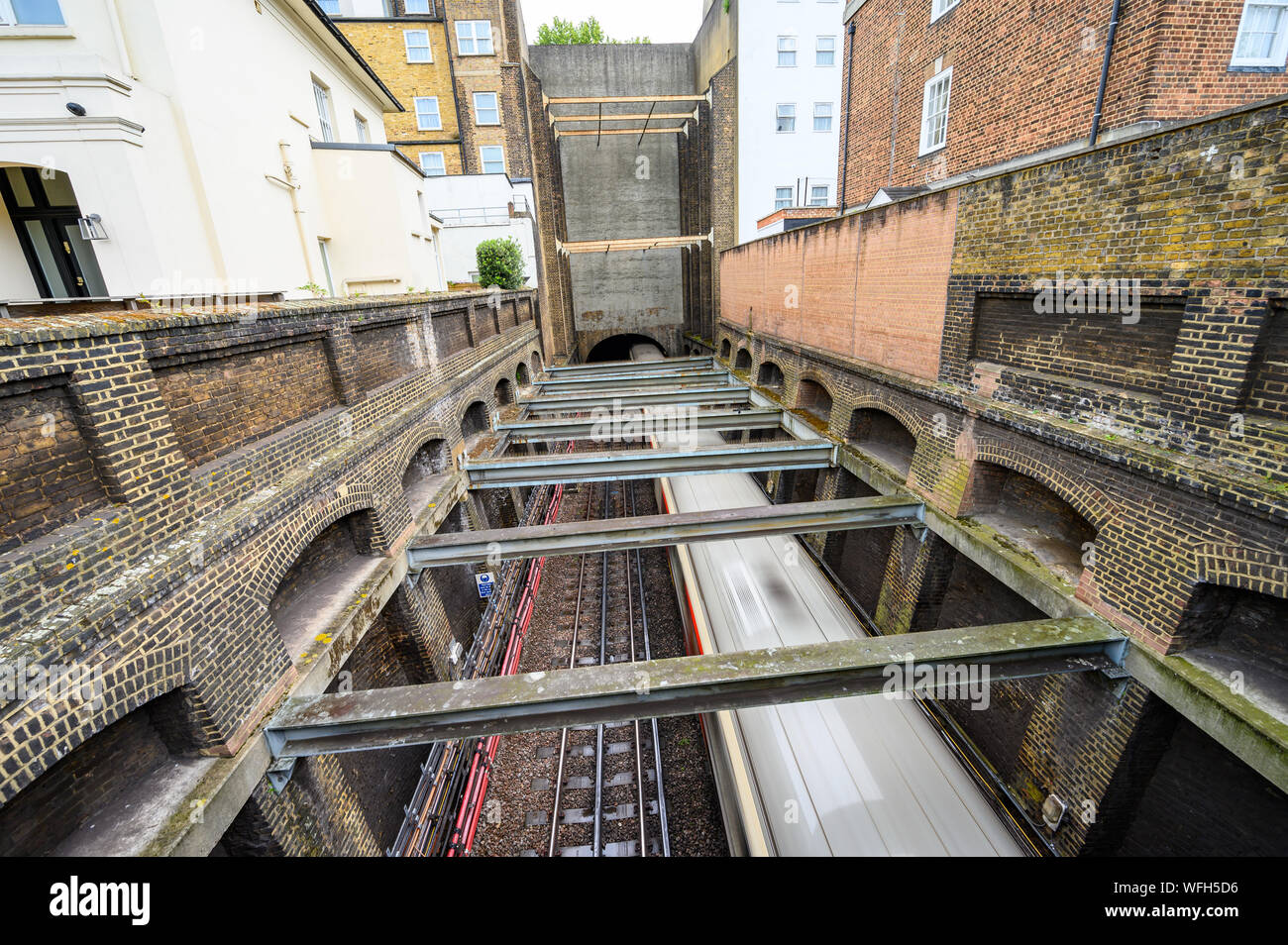 Fake london underground sign hi-res stock photography and images - Alamy