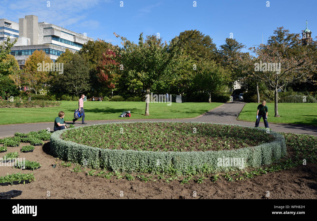 Alexandra Gardens, Cardiff, Wales, UK Stock Photo - Alamy