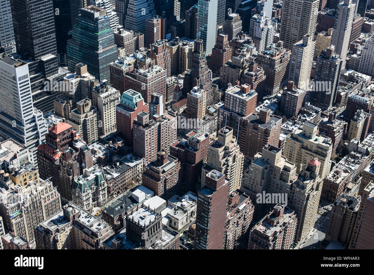 Aerial modern cityscape no people hi-res stock photography and images ...