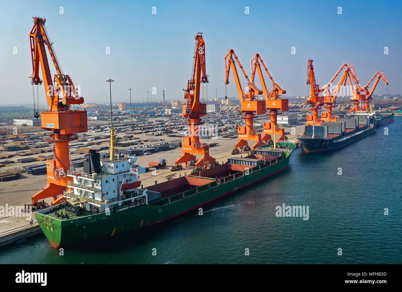 Caofeidian port hi-res stock photography and images - Alamy
