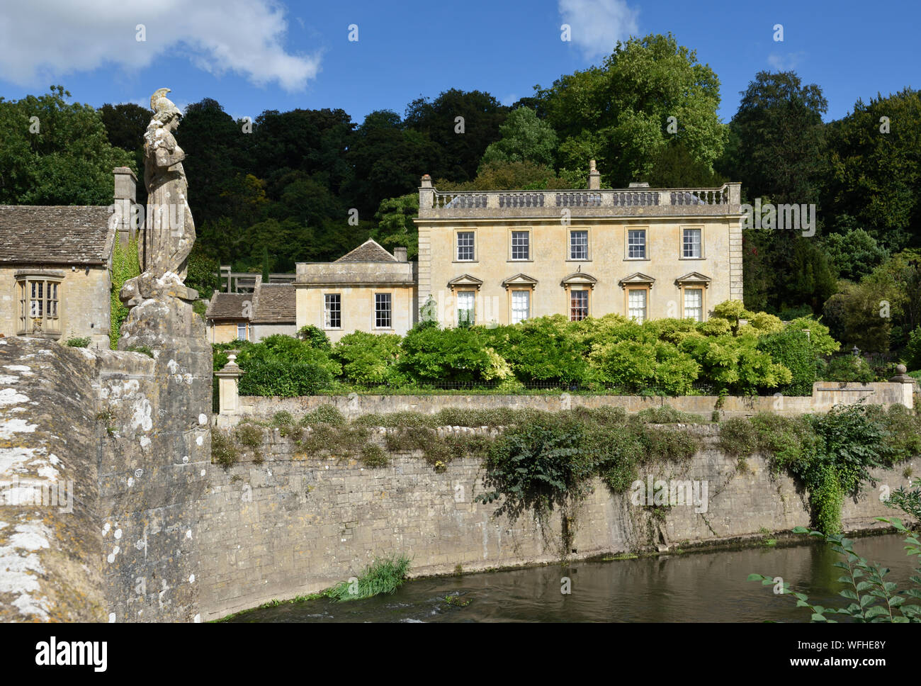 Iford Manor and The Peto Sculpture Gardens, Iford, Wiltshire, UK Stock ...