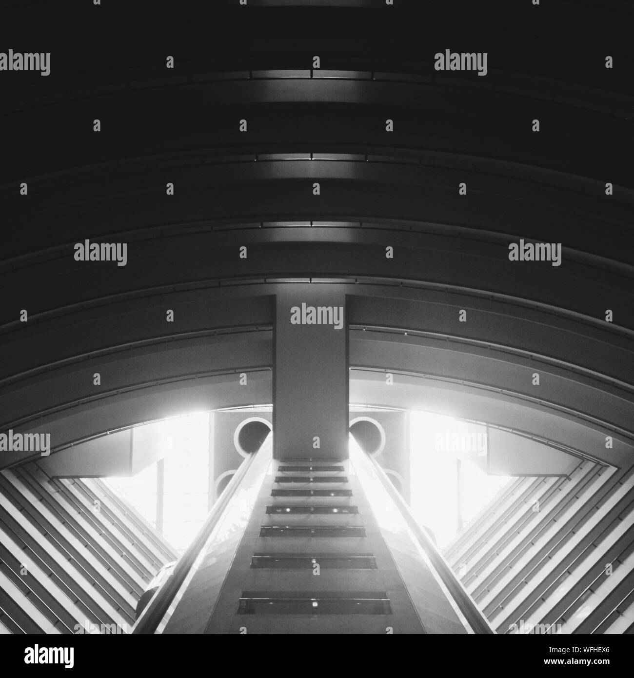 Elevator in staircase hi-res stock photography and images - Alamy
