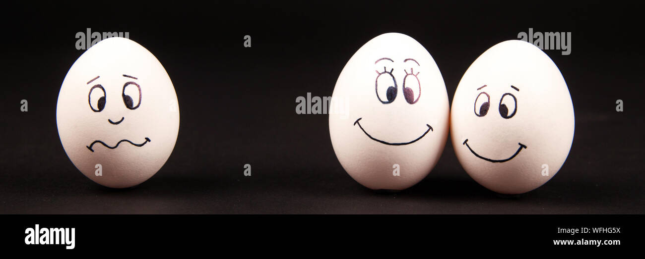 Smiley face eggs hi-res stock photography and images - Alamy